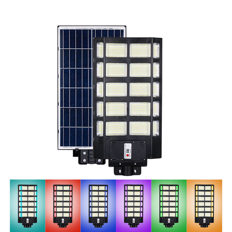 ABS RGB Solar LED Street Lamps - Aurum Lighting